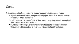 Liver Abscess.pptx surgical site infenctions | PPT