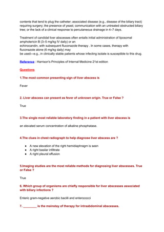 Liver Abscesses - Some important points.pdf