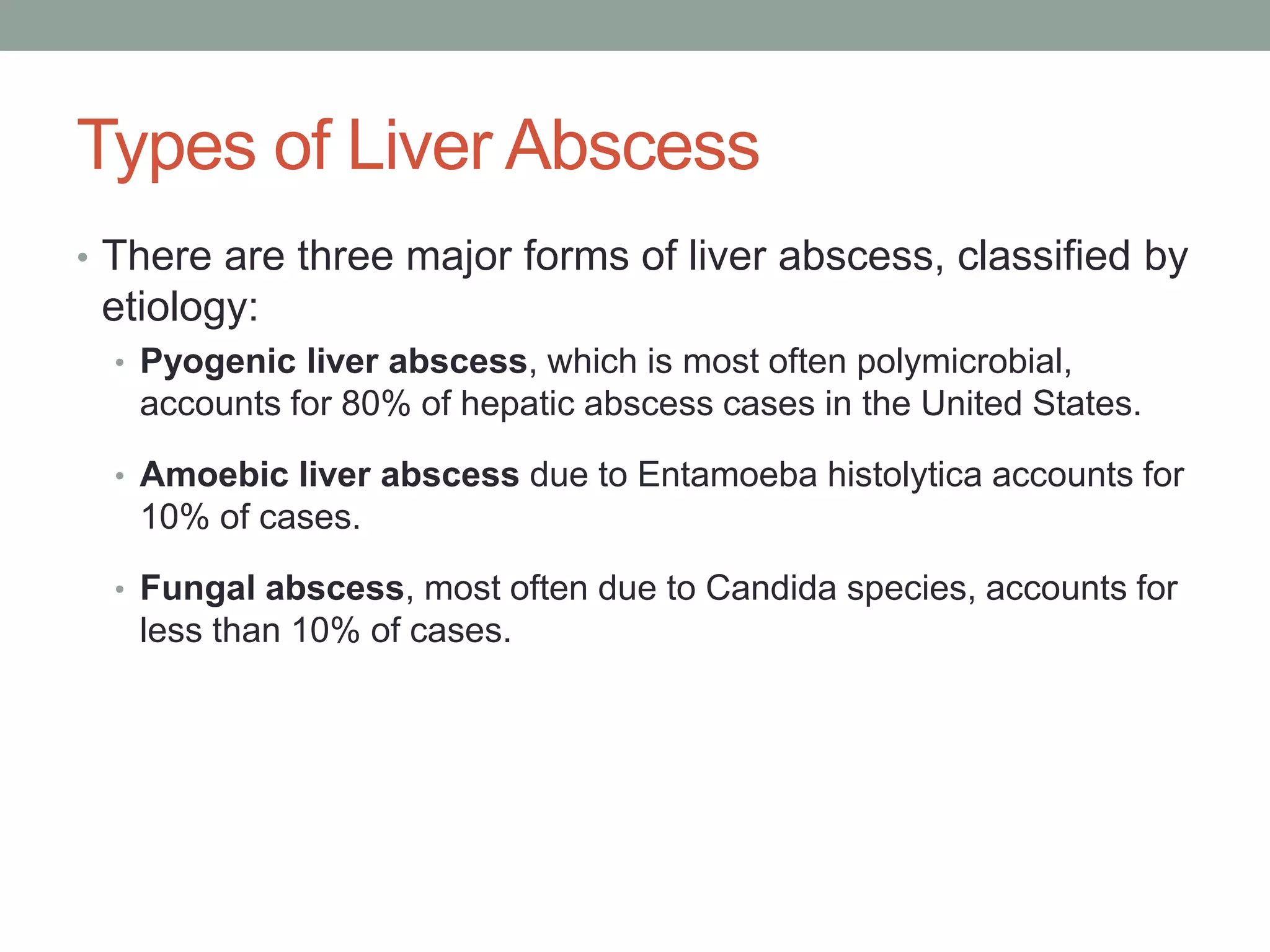Liver abscesses and hydatid disease | PPTX