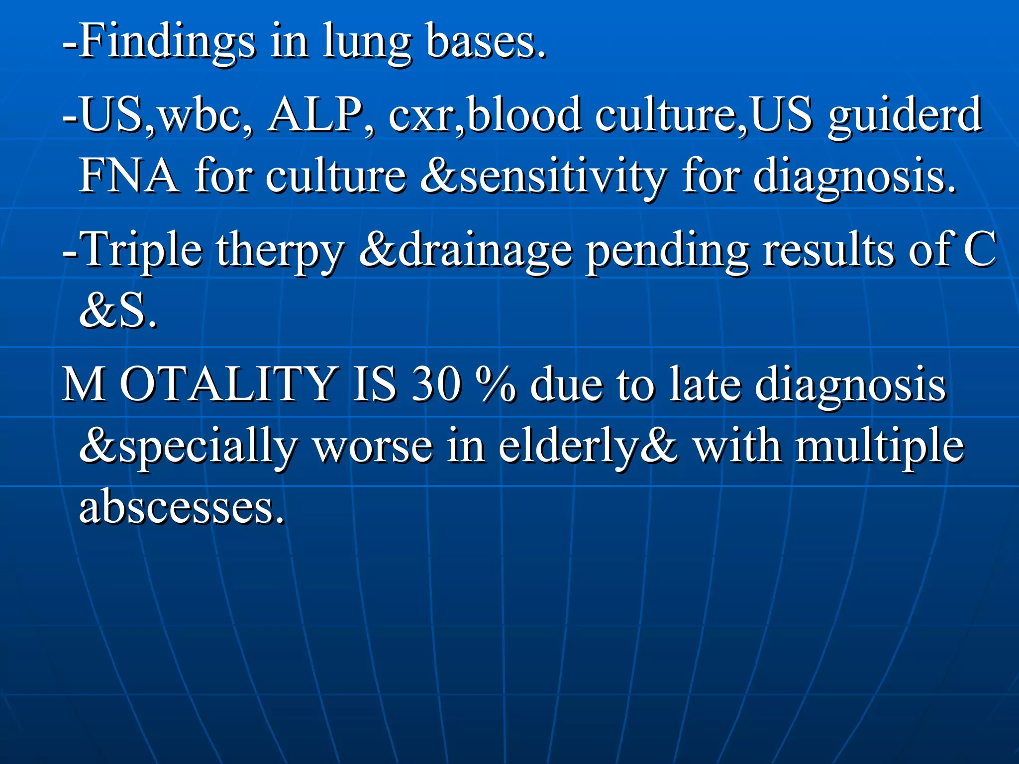 Liverabscesses & Cysts | PPT