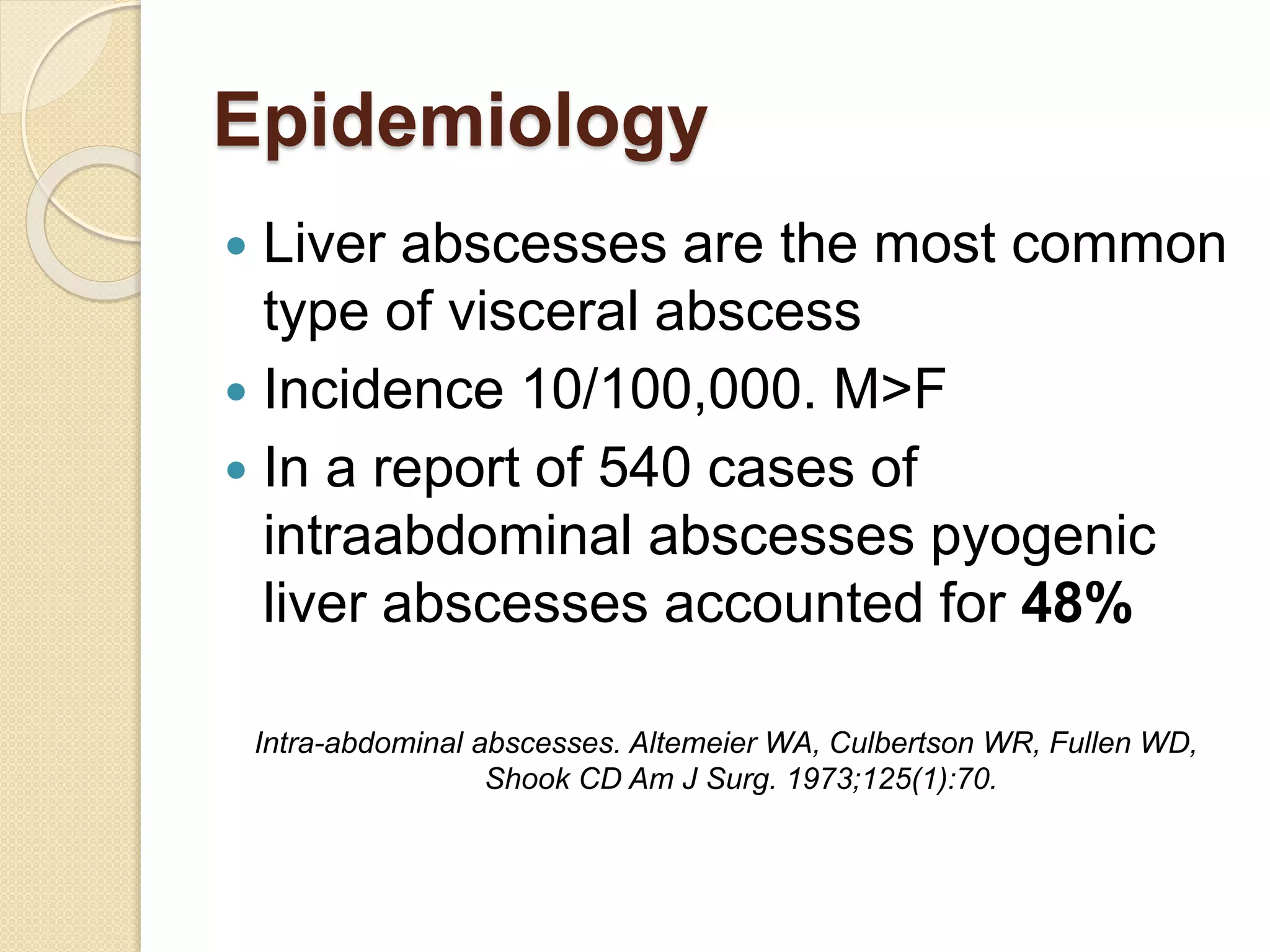Liver abscess in children | PPTX