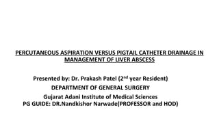 Liver Abscess ppt.pptx | Lung and Respiratory Health | Diseases and ...