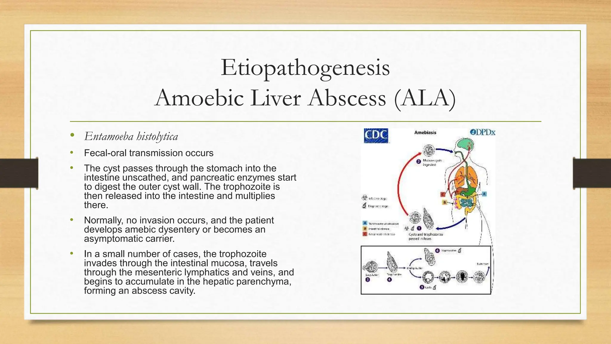 Liver Abscess | Surgery Department .pptx