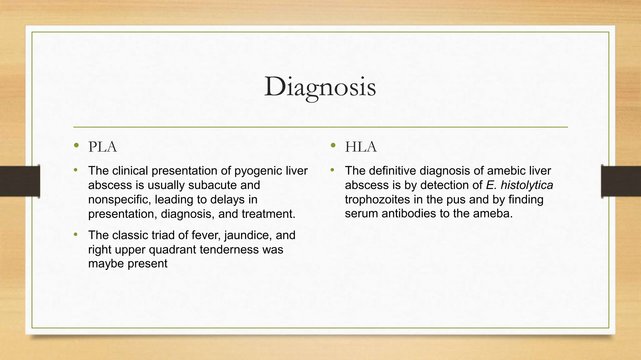 Liver Abscess | Surgery Department .pptx
