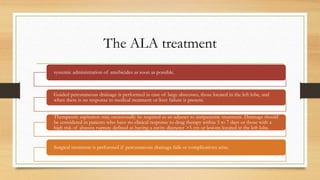 Liver Abscess | Surgery Department .pptx