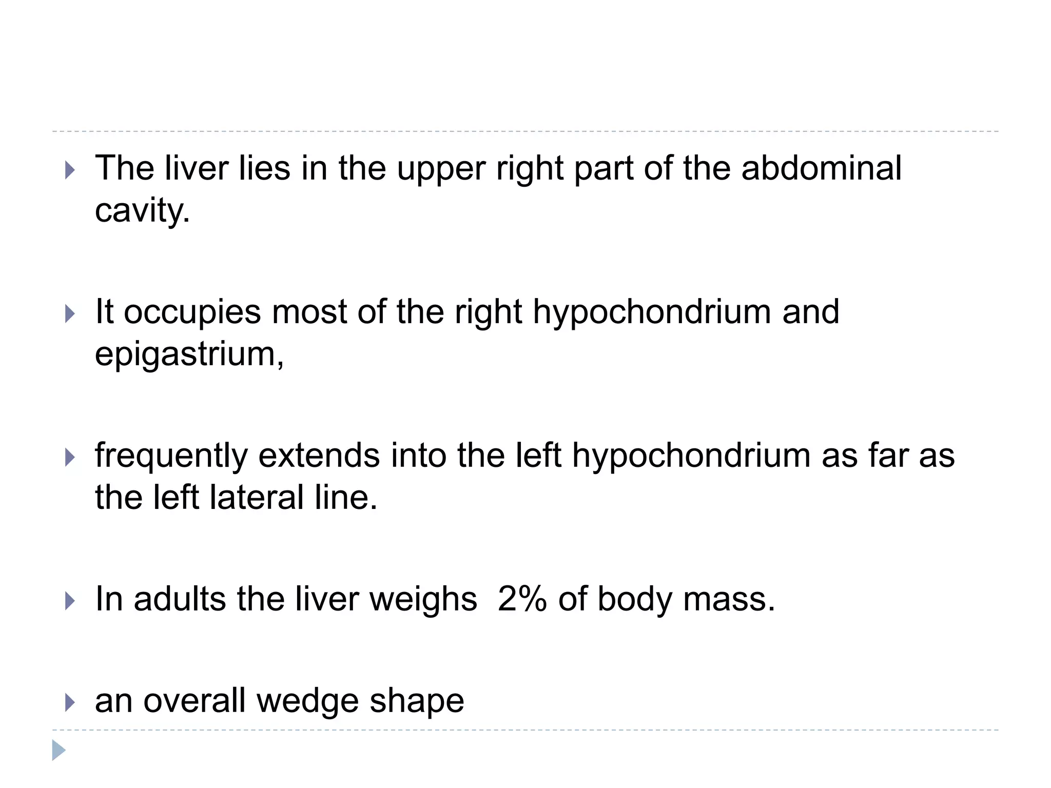 Liver anatomy and physiology | PPTX
