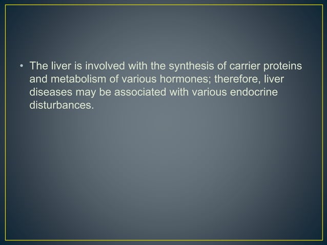Liver and endocrine system | PPTX | Thyroid Disorders | Endocrine and ...
