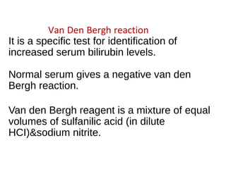 Liver and renal functional tests | PPT