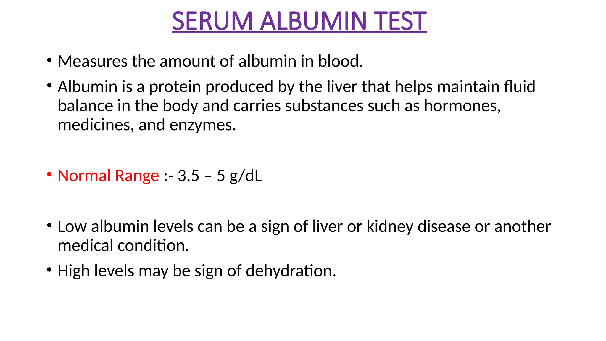 Presentation of LIVER AND RENAL FUNCTION TESTpptx | PPT
