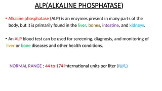 Presentation of LIVER AND RENAL FUNCTION TESTpptx | PPT