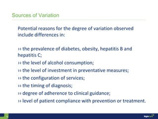 NHS Atlas of Variation in Healthcare for People with Liver Disease | PPT