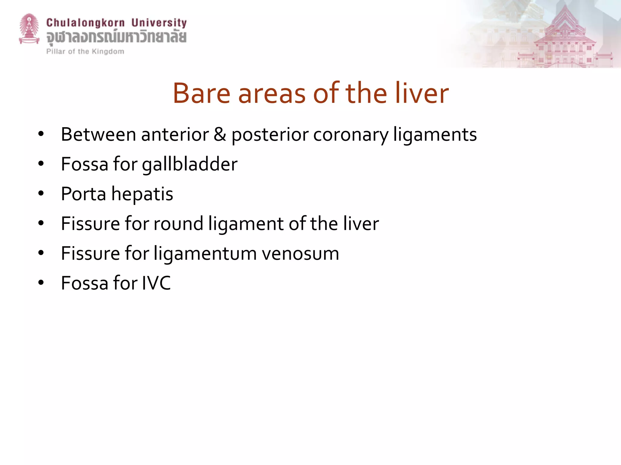 Anatomy of liver, biliary tract and portal system | PDF
