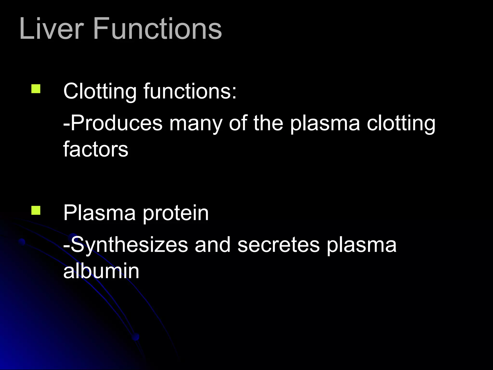 Liver, biliary system, pancreas and spleen | PPT