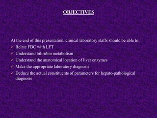 LIVER BIOCHEMISTRIES.pptx | Free Download