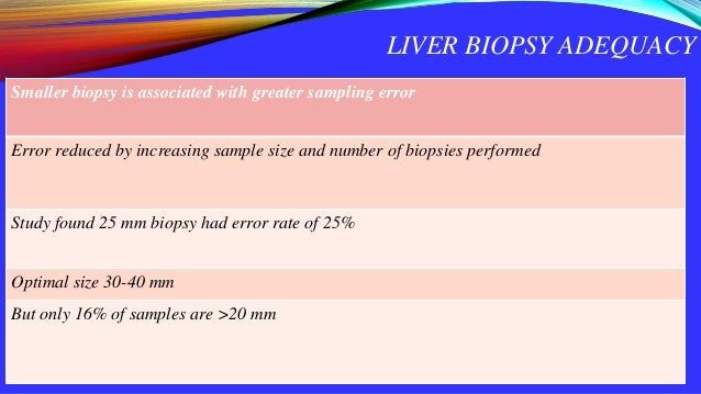 Liver biopsy
