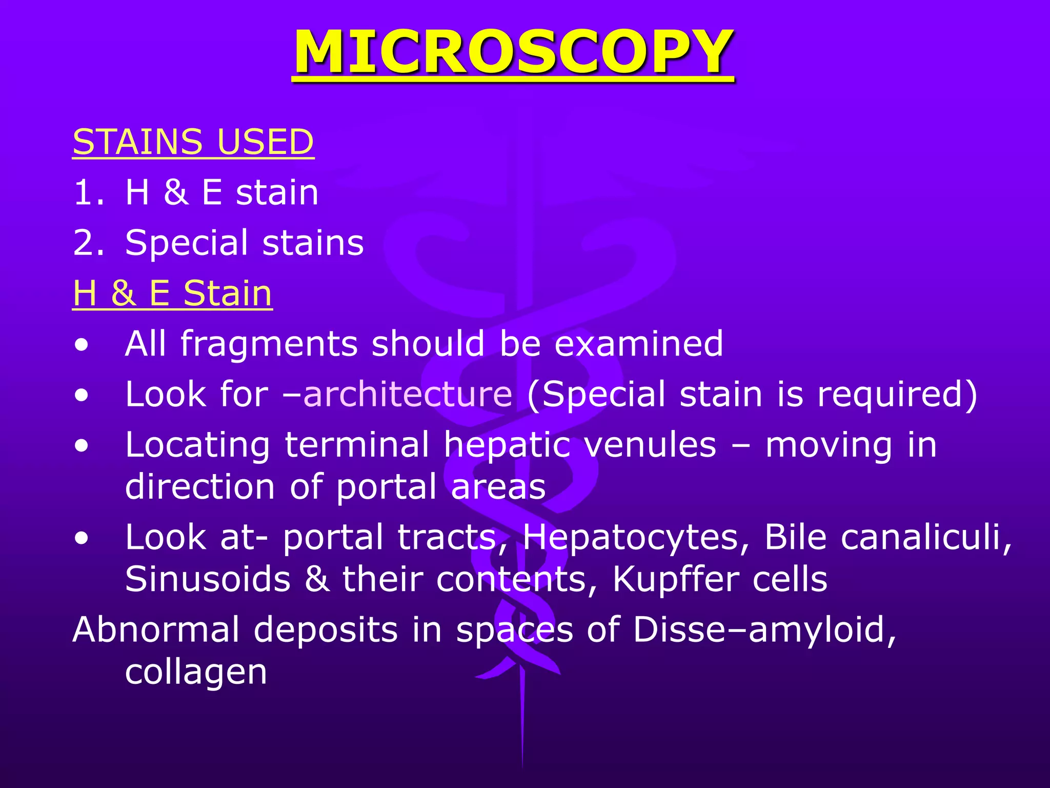 Liver biopsy interpretation | PPTX