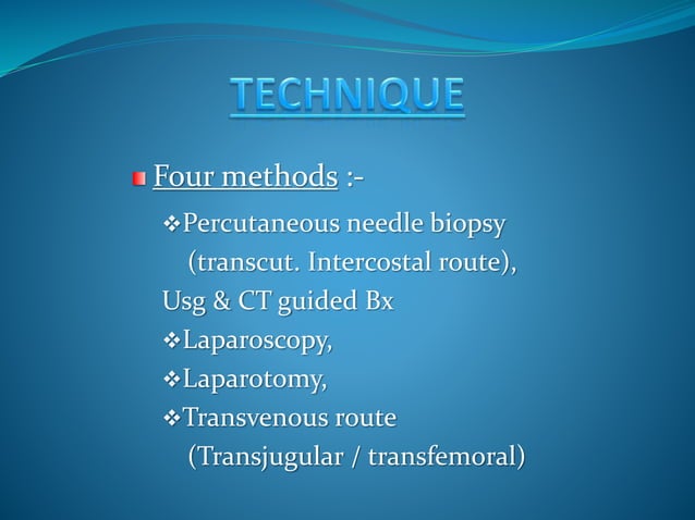 Liver biopsy interpretation | PPTX