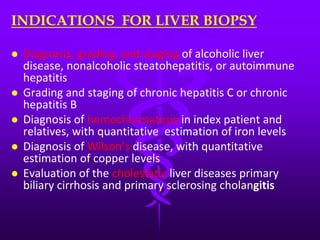 Liver biopsy interpretation | PPTX