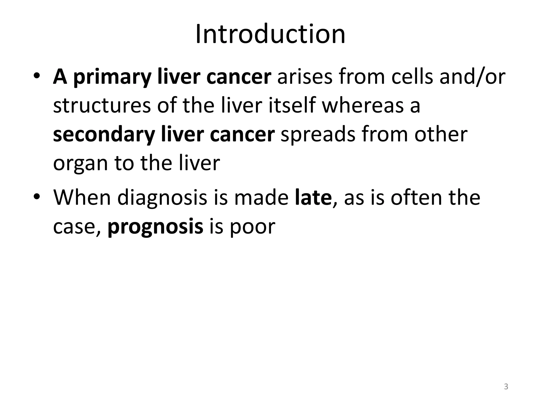 Liver cancer by Dr. Basil Tumaini | PPT