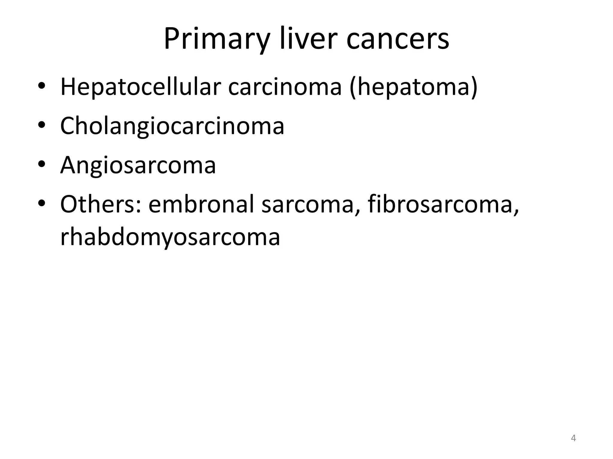 Liver cancer by Dr. Basil Tumaini | PPT