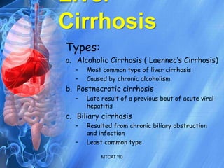 Liver cirrhosis | PPTX