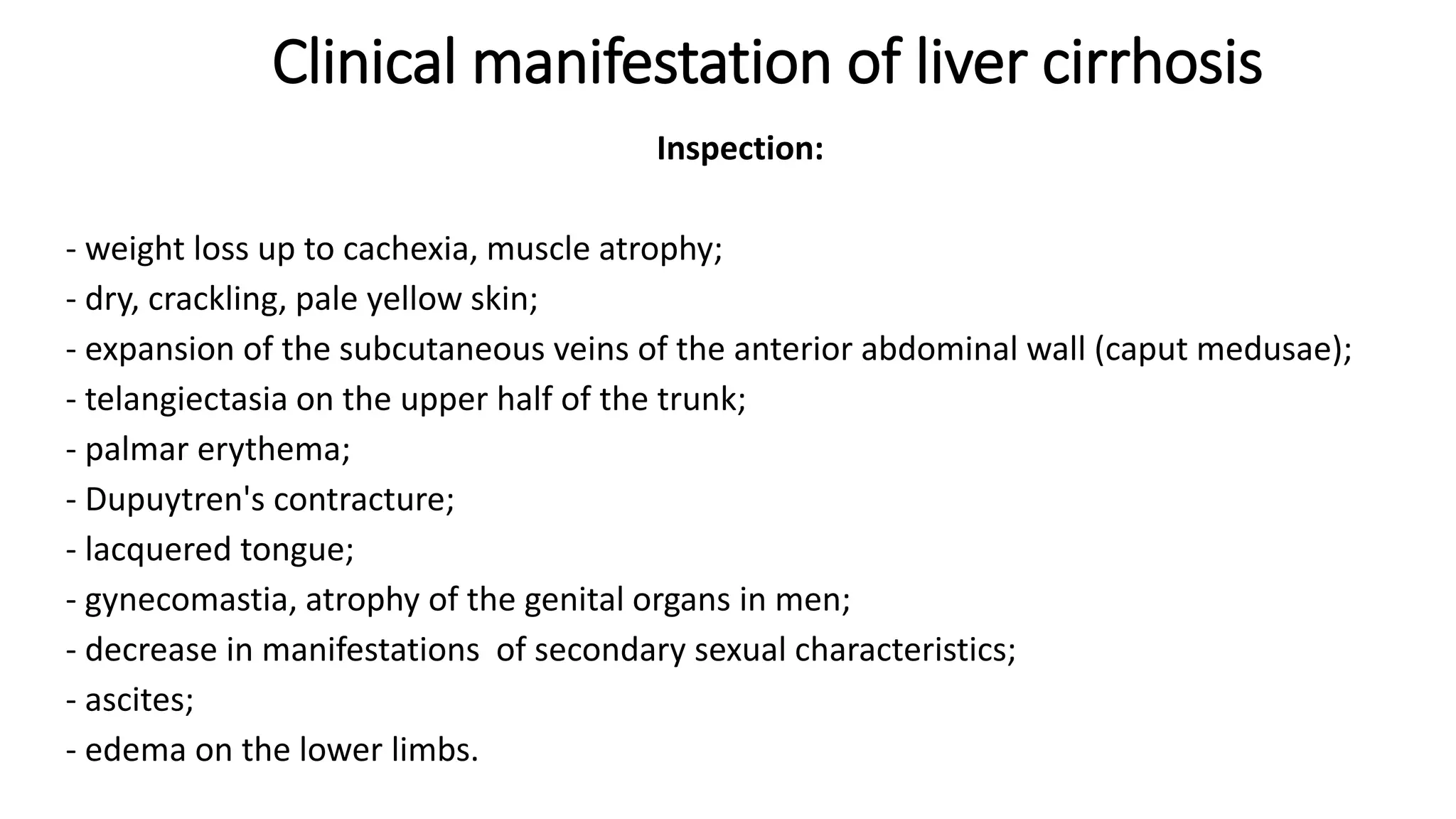 Liver cirrhosis | PPTX