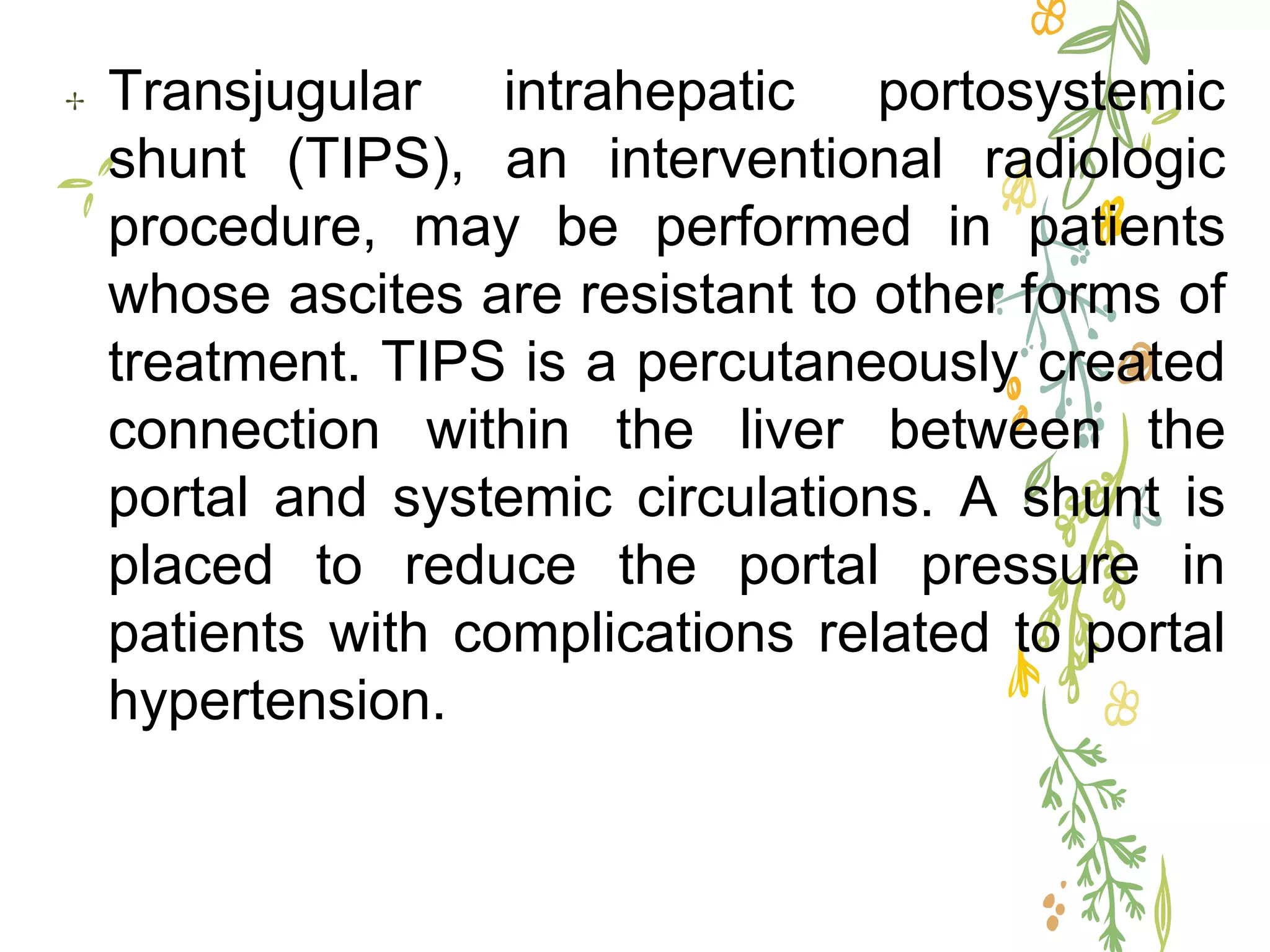 Liver cirrhosis | PPTX