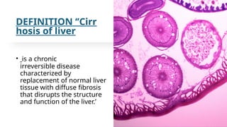 liver Cirrhosis liver liver liver f.pptx