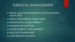 Liver cirrhosis ppt | PPTX