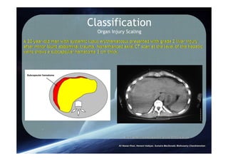 Liver Trauma: Classification | PDF