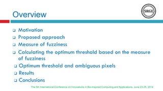 Liver ct image segmentation with an optimum threshold using measure of ...