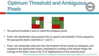 Liver ct image segmentation with an optimum threshold using measure of fuzziness srge | PPT