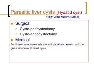 Liver cysts , Abscesses and Tumors | PPT