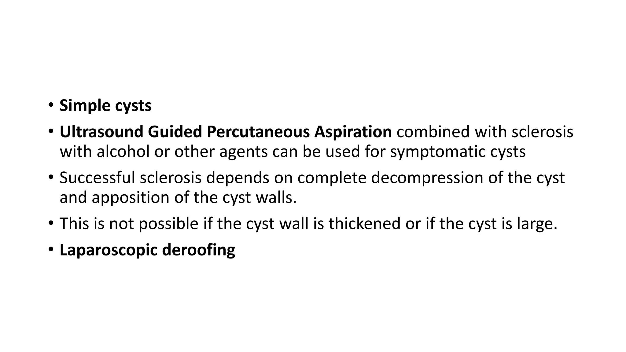 Liver Cysts and Abscesses | PPTX