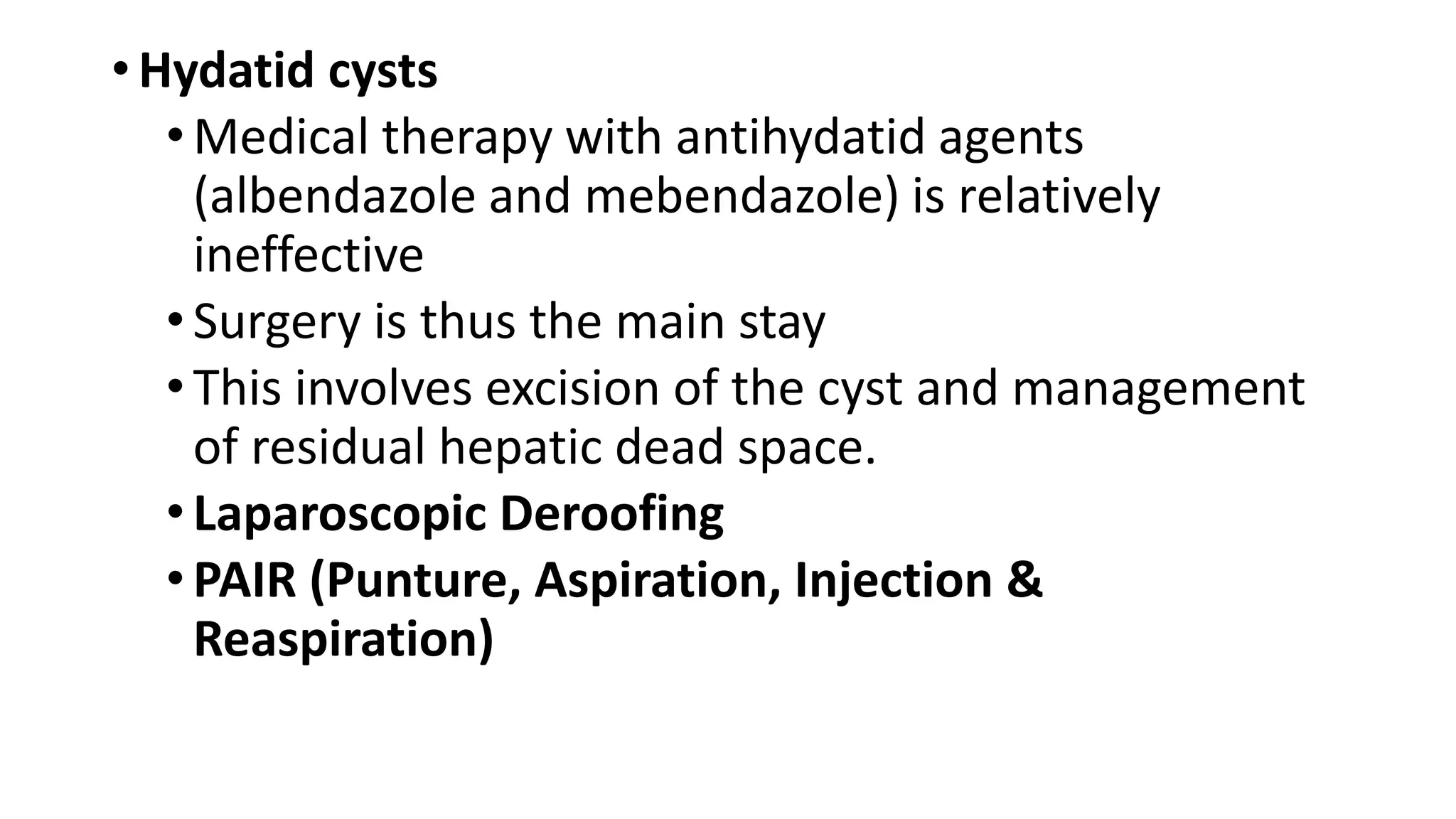 Liver Cysts and Abscesses | PPTX