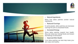 Liver Detox Patches: Benefits, Side Effects, and How to Use | PDF ...