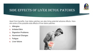 Liver Detox Patches: Benefits, Side Effects, and How to Use | PDF ...
