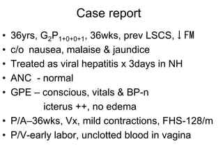 Liver Disease In Pregnancy2 | PPT