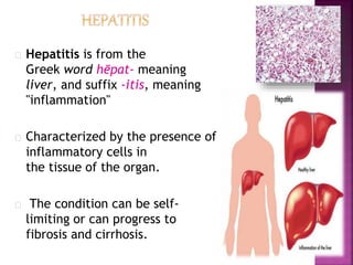 Liver diseases | PPTX