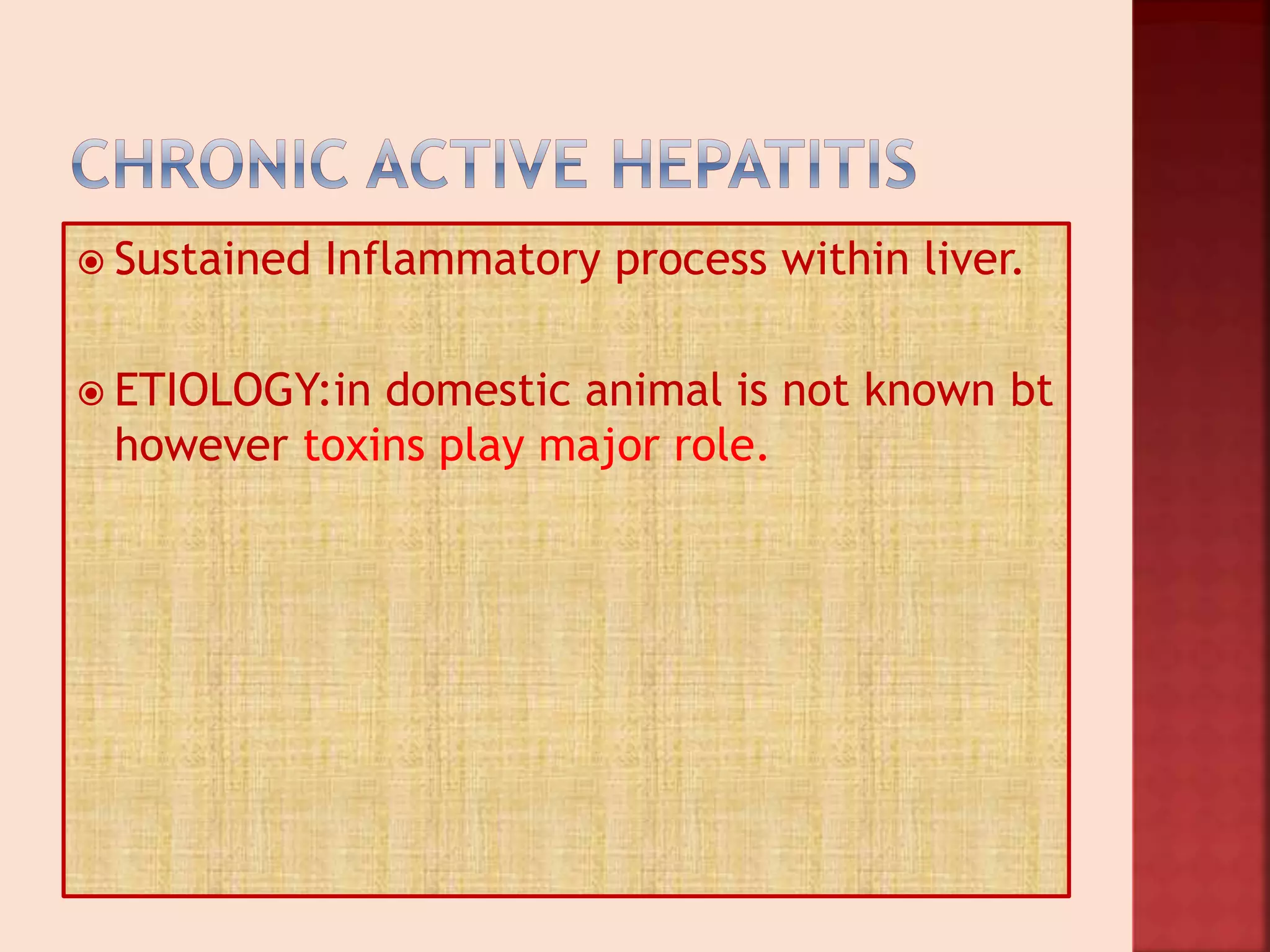 Liver diseases in cattle | PPTX