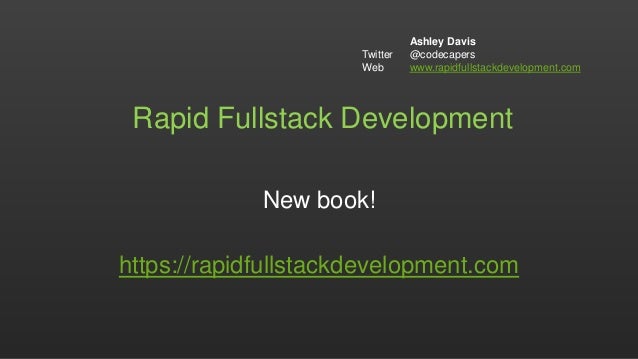 Live reload across the stack | PPT