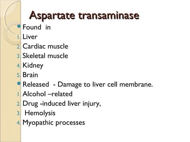 Enzymes in liver disorders presentation with cases | PPT | Endocrine ...