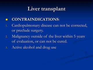 liver failour.both Acute and chronic ppt | PPT