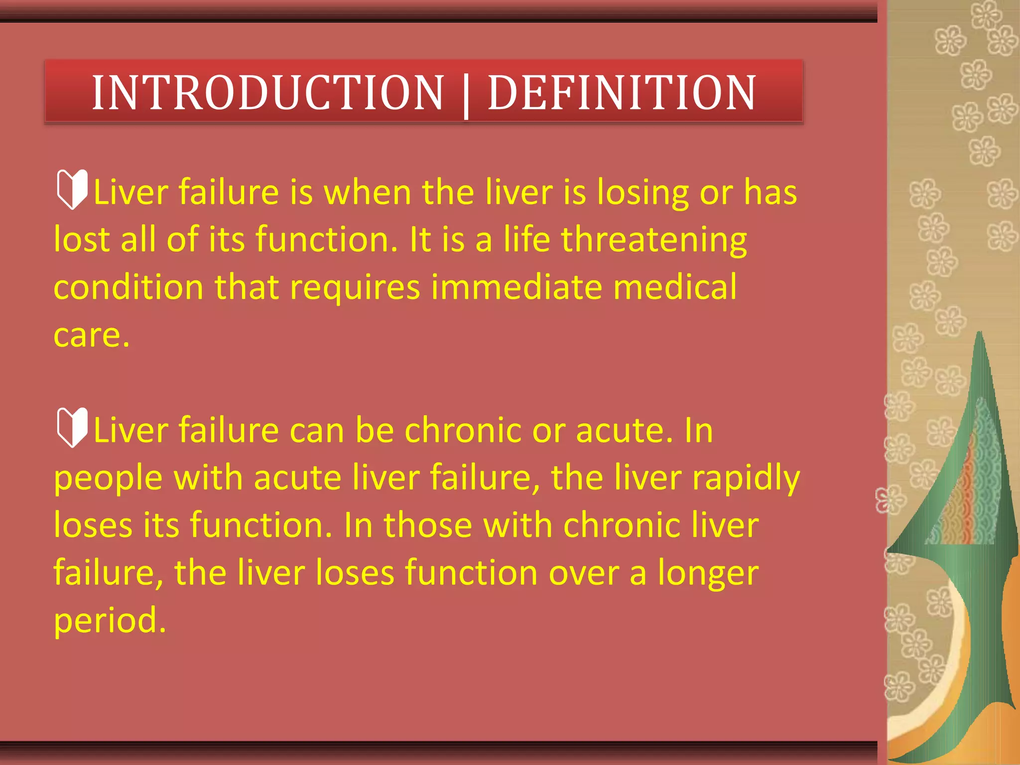 Liver failure -stages of liver disease| causes |Alcoholic liver disease ...