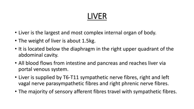 LIVER FINAL on function of liver disease | PPT
