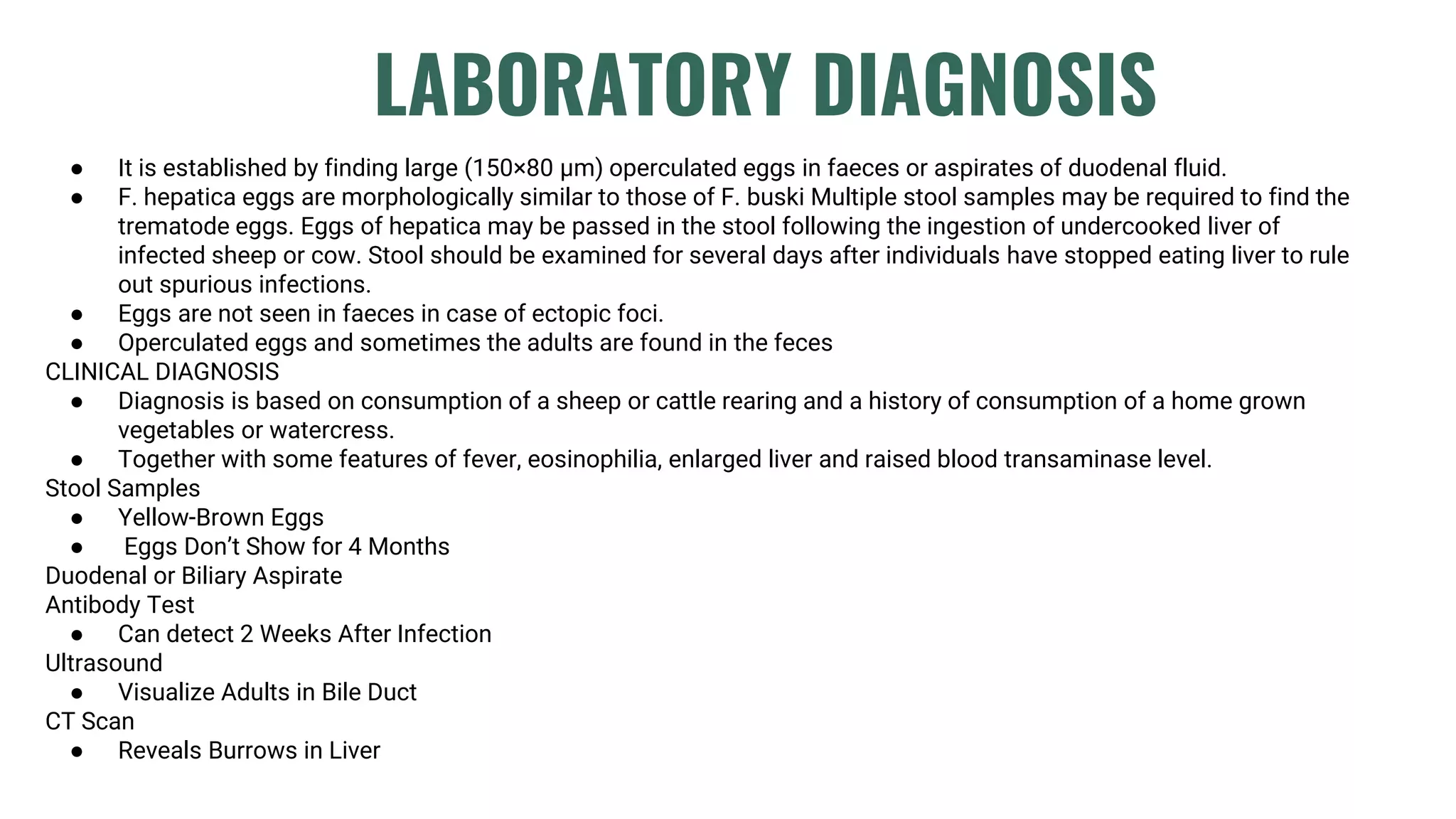 Liver flukes F. hepatica F. gigantica | PPTX
