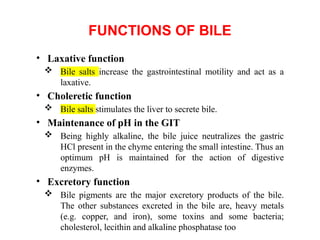 Liver – functions, Bile – composition &.pptx