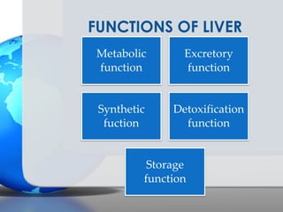 LIVER FUNCTION TES class .ppt for nursing students | PPT