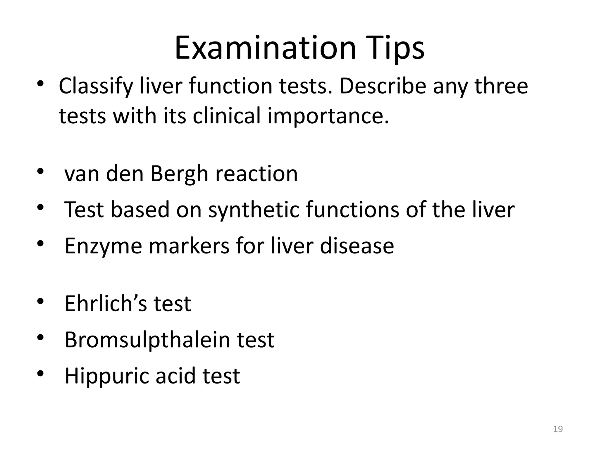 Liver function test | PPT | Digestive Disorders | Diseases and Conditions
