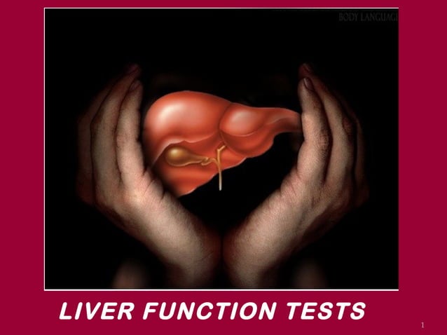 Liver function test | PPT | Digestive Disorders | Diseases and Conditions